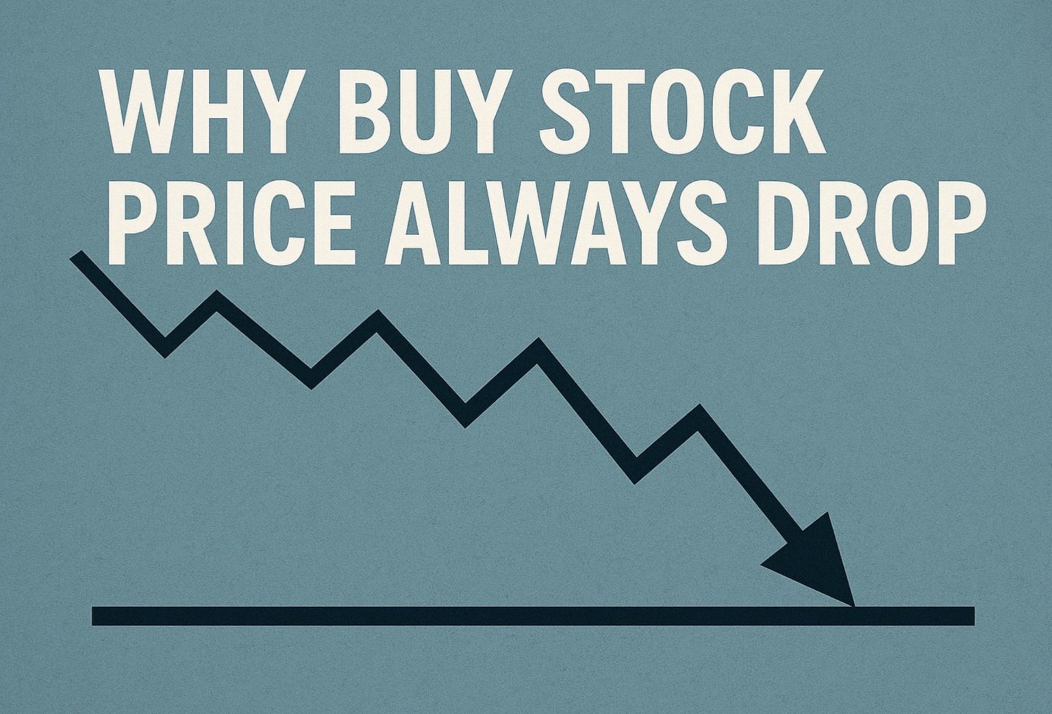 Why Buy Always Drop? (Vice versa) - Loopholes Singapore